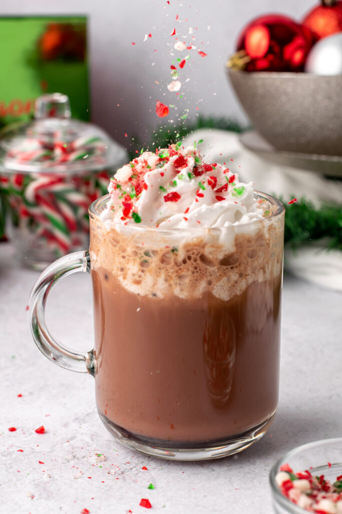 Healthy Peppermint Mocha (Gluten-Free & Vegan) - Olivia's Kitchen