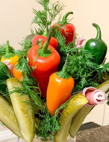 How to Make a Pickle Bouquet for Valentine's Day - Olivia's Kitchen