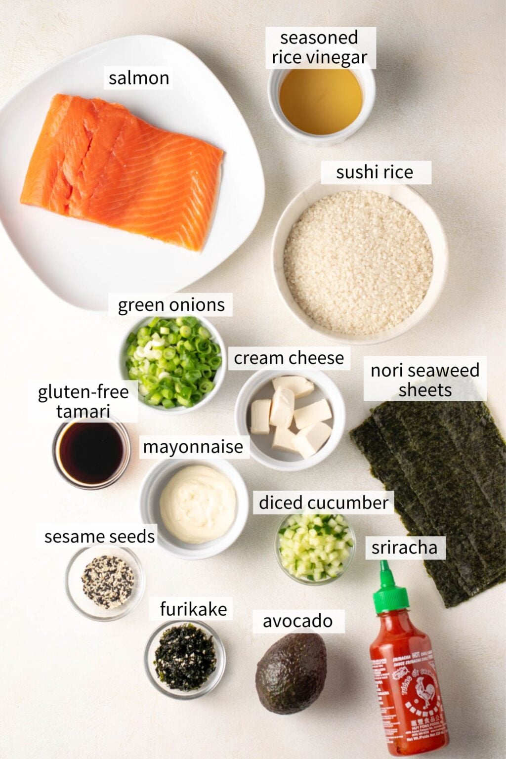 Salmon Sushi Bake - Olivia's Kitchen