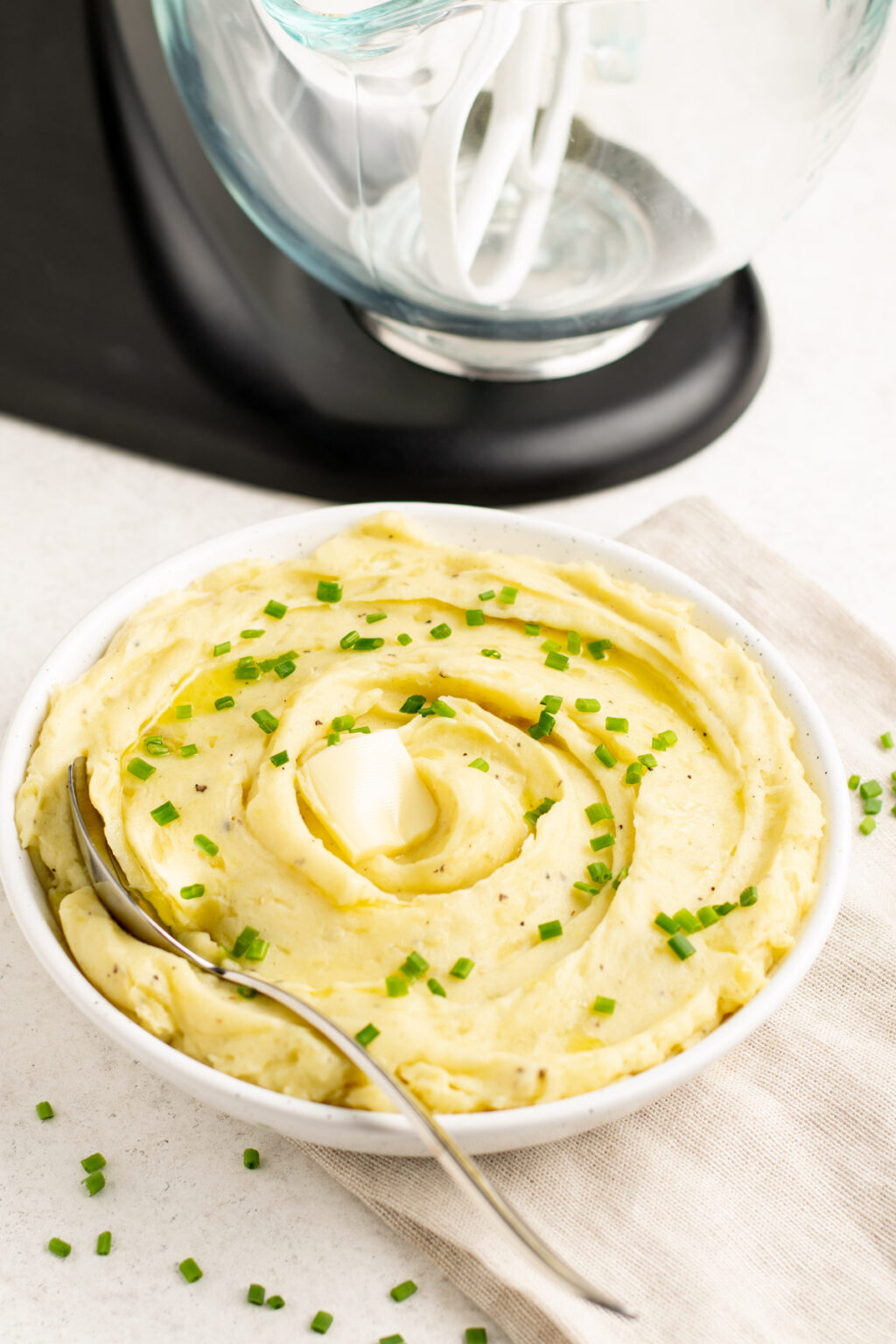 KitchenAid Mixer Mashed Potatoes - Olivia's Kitchen