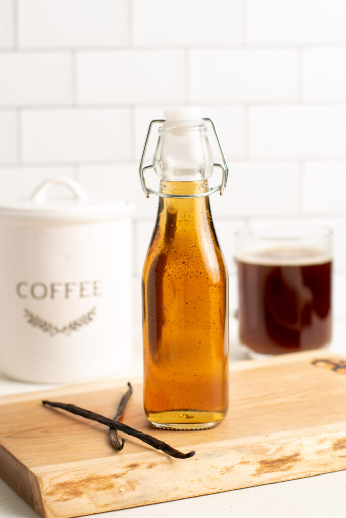 Homemade Vanilla Coffee Syrup (Starbucks Copycat) - Olivia's Kitchen