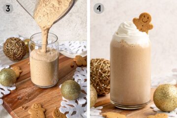 Gingerbread Protein Shake - Olivia's Kitchen