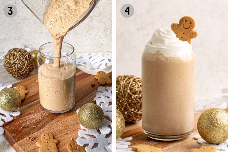 Gingerbread Protein Shake - Olivia's Kitchen