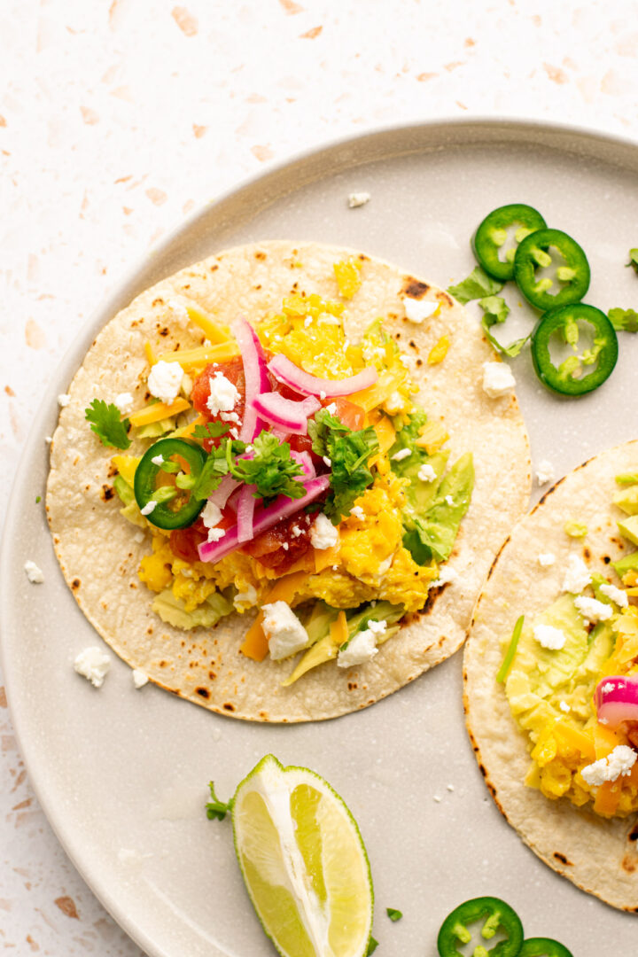 Easy Breakfast Tacos - Olivia's Kitchen