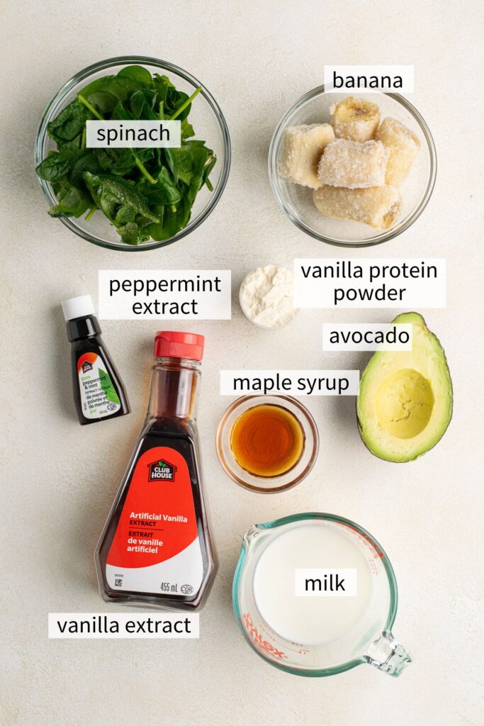 Protein Shamrock Shake - Olivia's Kitchen