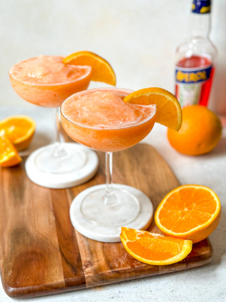 Blended Aperol Spritz Cocktail - Olivia's Kitchen