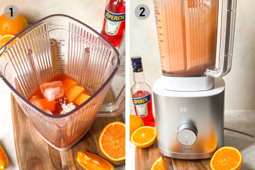 Blended Aperol Spritz Cocktail - Olivia's Kitchen