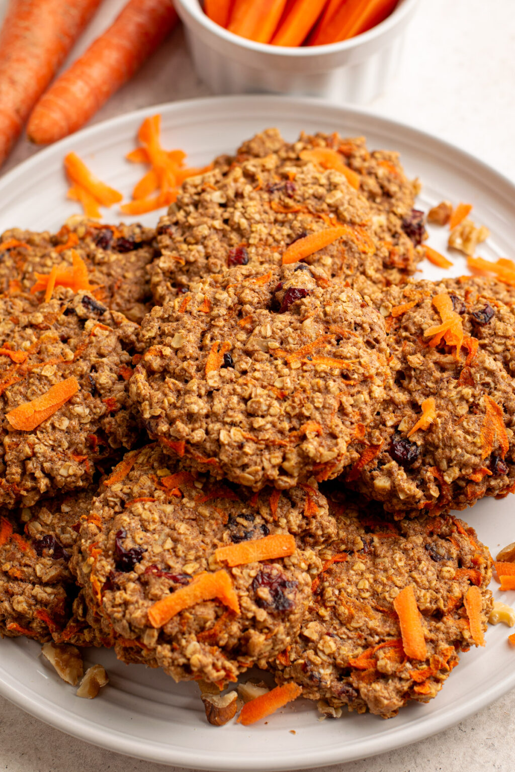 Healthy Carrot Breakfast Cookies - Olivia's Kitchen