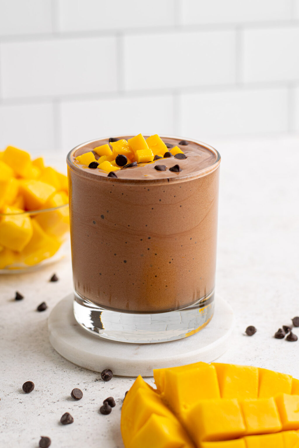Chocolate Mango Smoothie - Olivia's Kitchen