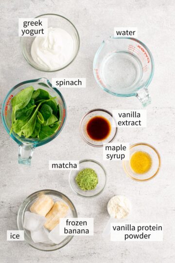 Matcha Protein Shake - Olivia's Kitchen