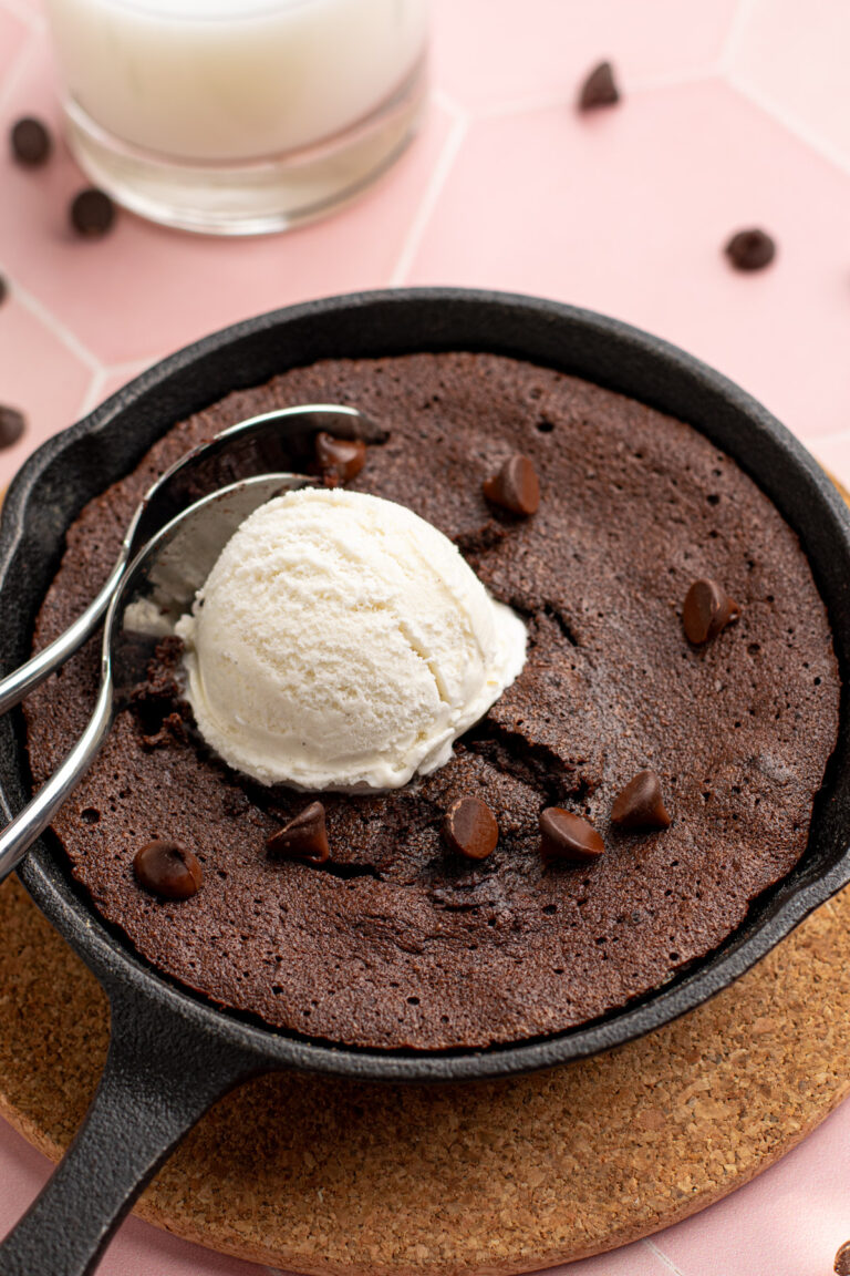 Mini Skillet Brownie - Olivia's Kitchen