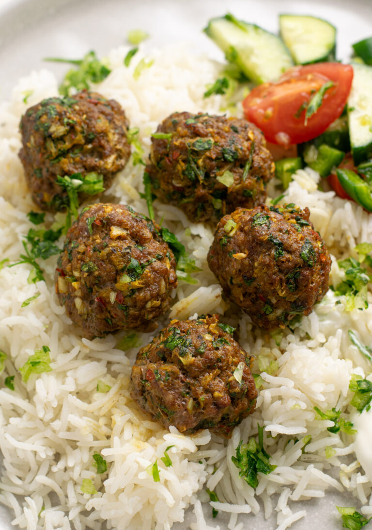 Beef Kofta Meatballs - Olivia's Kitchen