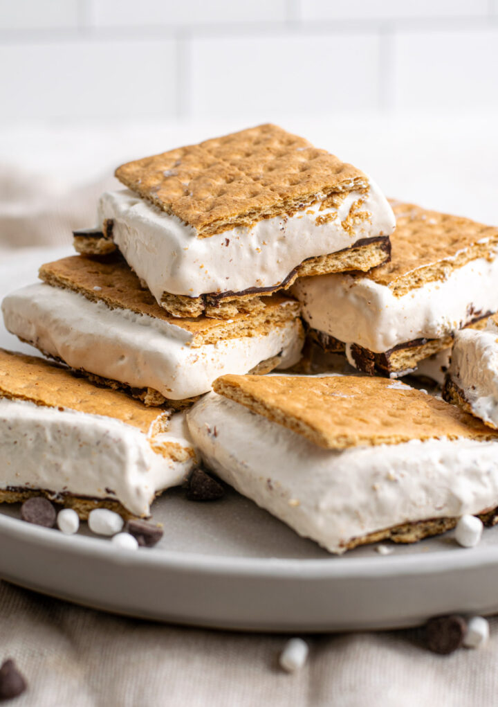 Frozen Protein S'mores Bars - Olivia's Kitchen