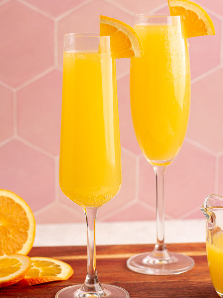 Non-Alcoholic Mimosa Mocktail - Olivia's Kitchen