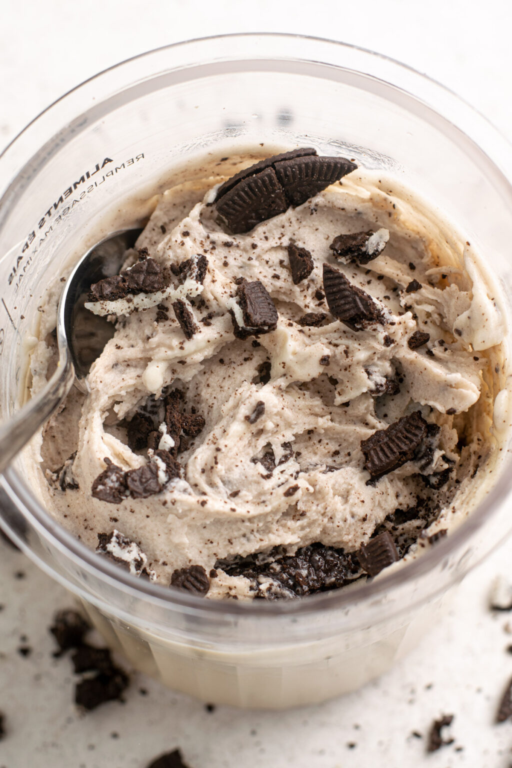 Cookies and Cream Protein Ice Cream (Ninja Creami) - Olivia's Kitchen