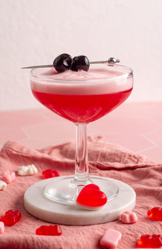 Pink Lady Mocktail - Olivia's Kitchen