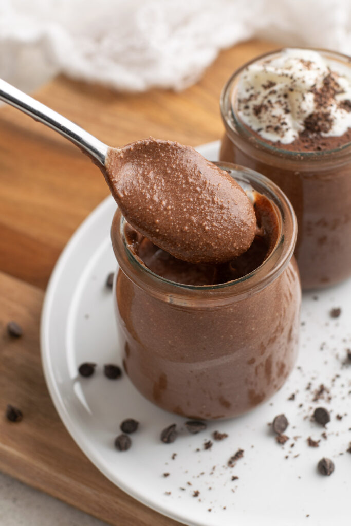 Cottage Cheese Chocolate Pudding - Olivia's Kitchen